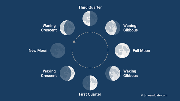 Las Fases De La Luna El Blog De Franz